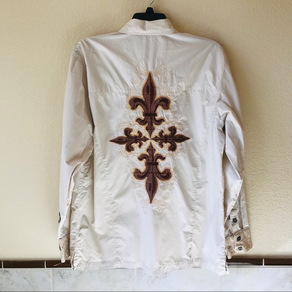 Royal Prestige | Shirts | Royal Prestige Mens Embroidered Button Down ...